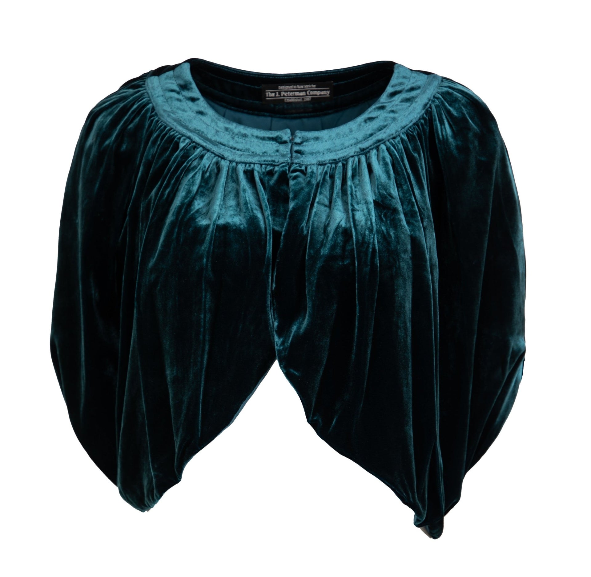 1930s Velvet Capelet - The J. Peterman Company