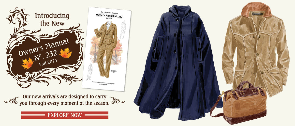 J. Peterman - Vintage-Inspired, Apparel & Accessories, Collectibles ...