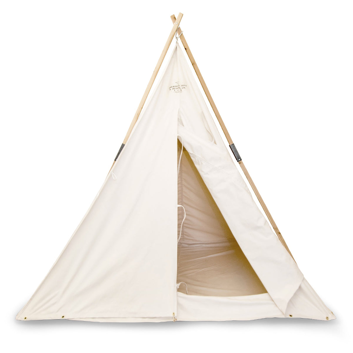 3-Pole Canvas Range Tent - The J. Peterman Company