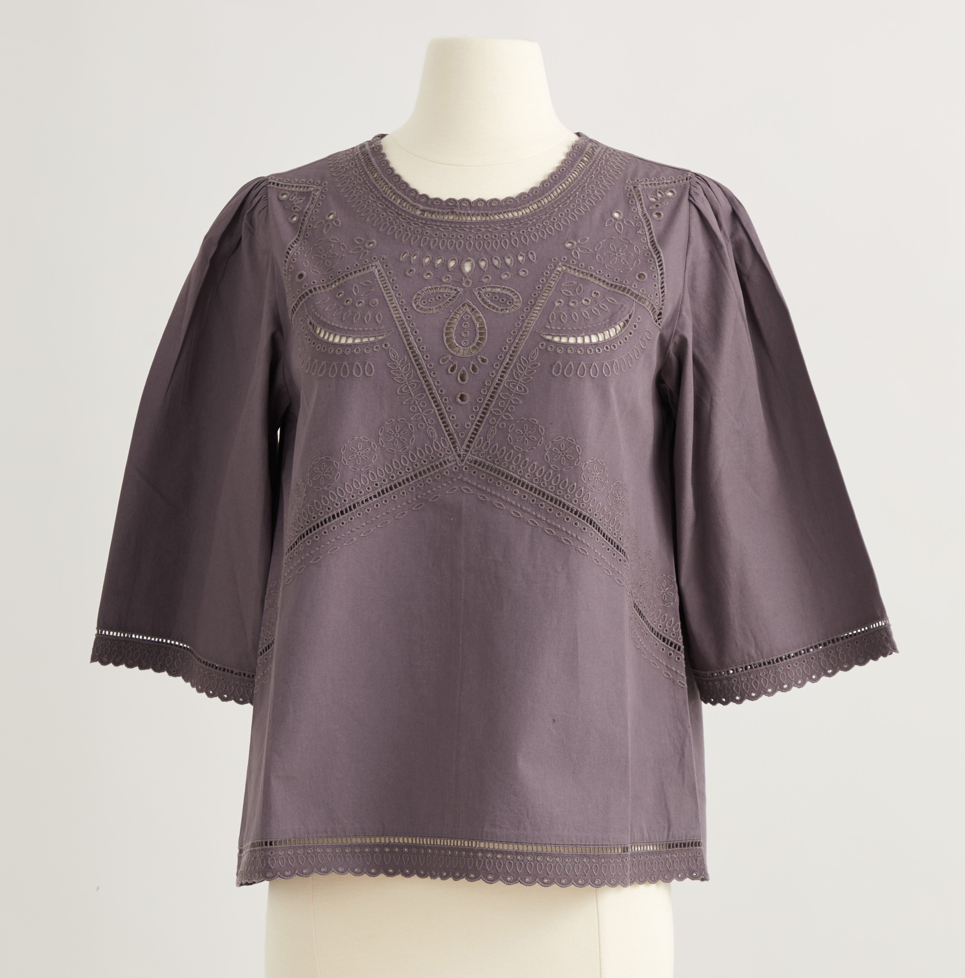 Bunny Gallamore’s Eyelet Blouse - The J. Peterman Company