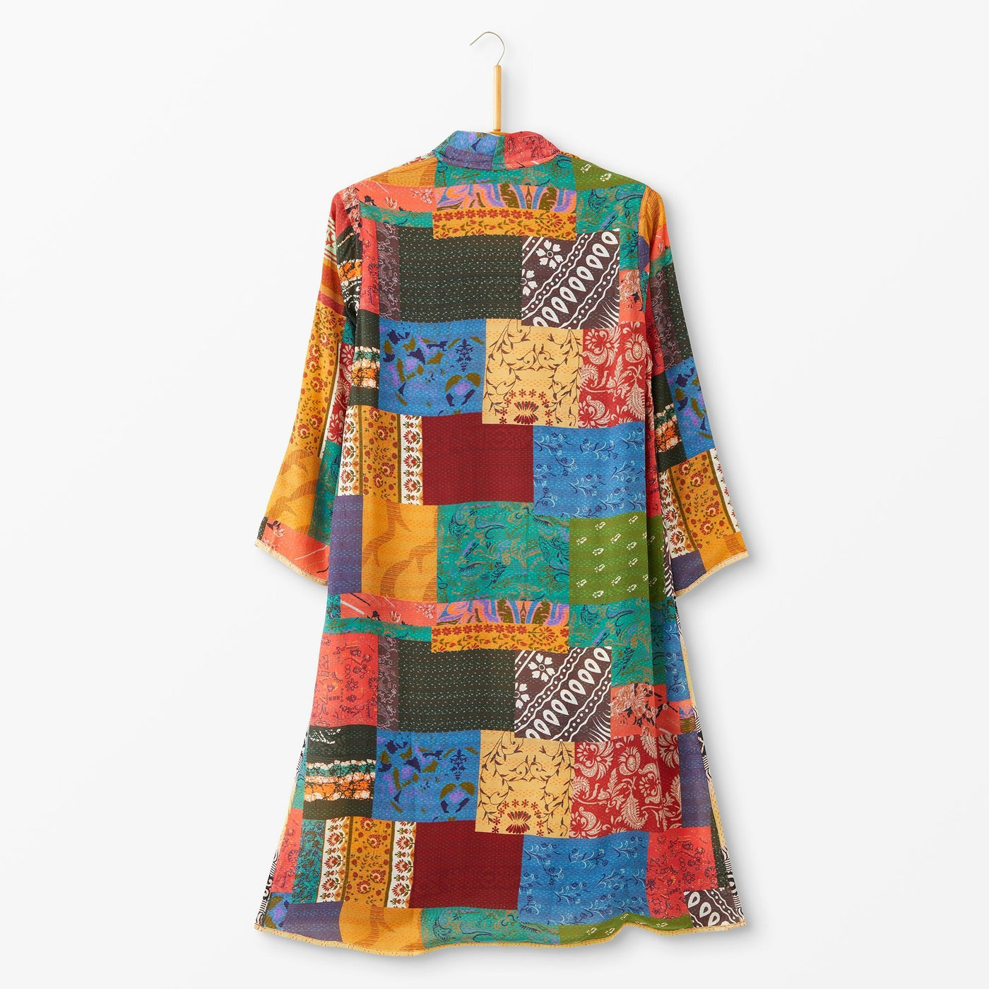Clara’s Patchwork Print Robe - The J. Peterman Company