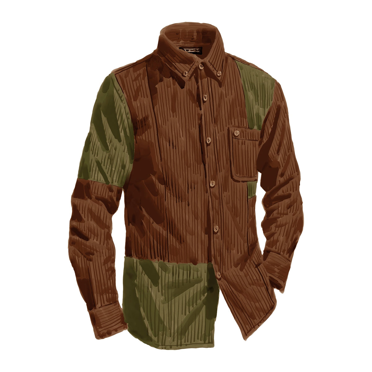 Corduroy Good Times Shirt - The J. Peterman Company