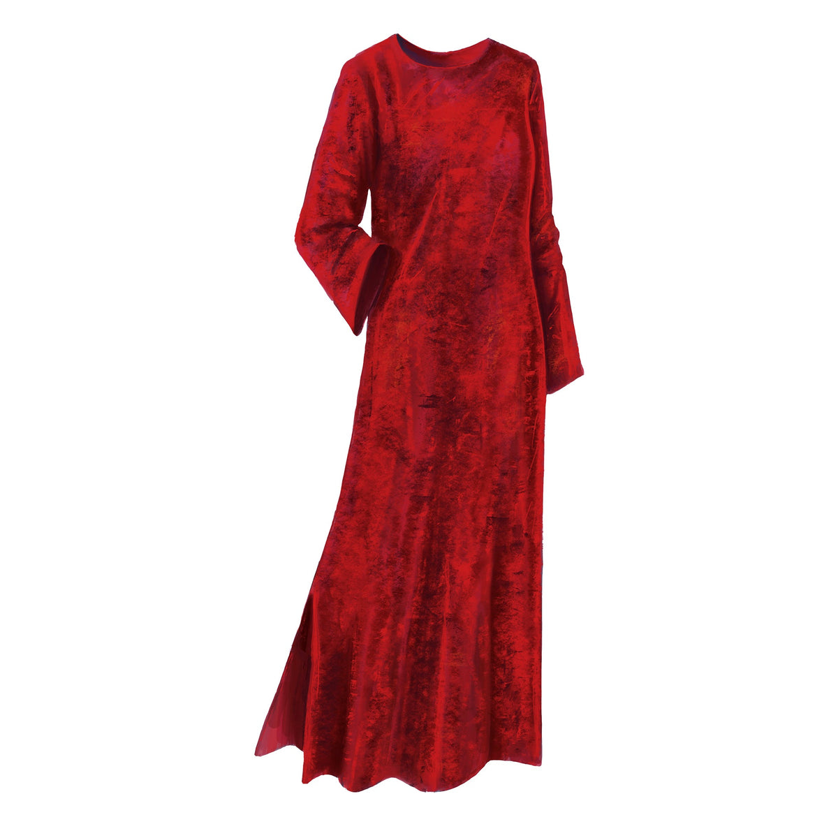 Crushed Velvet Caftan - The J. Peterman Company