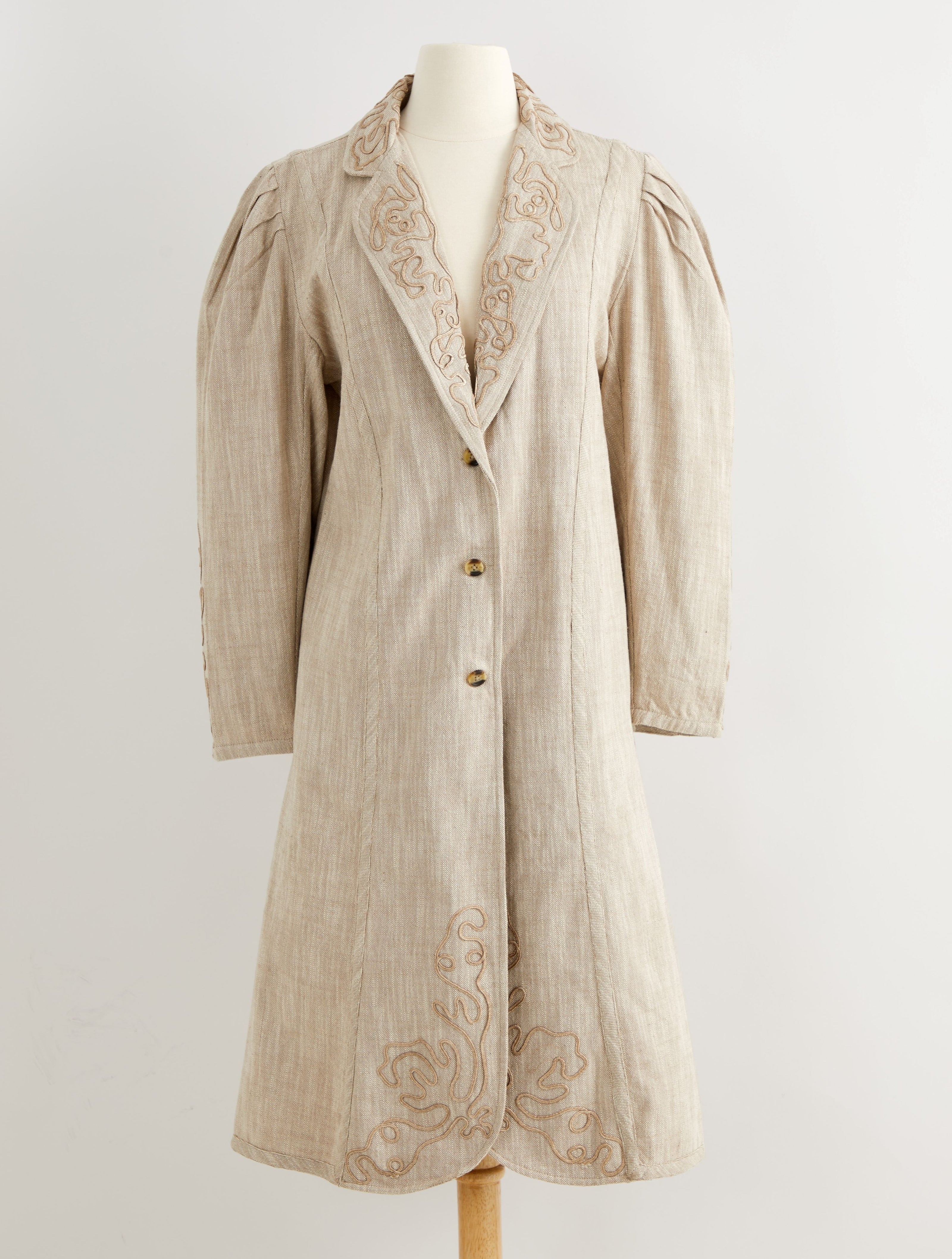 Edwardian Embroidered Duster - The J. Peterman Company