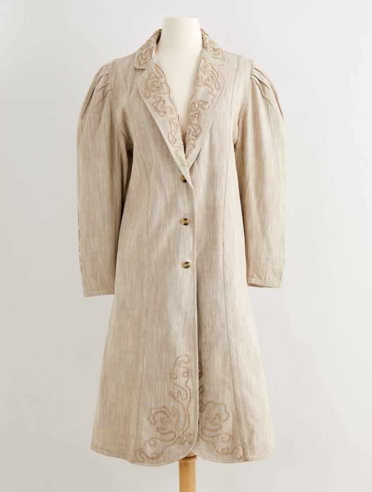 Edwardian Embroidered Duster - The J. Peterman Company