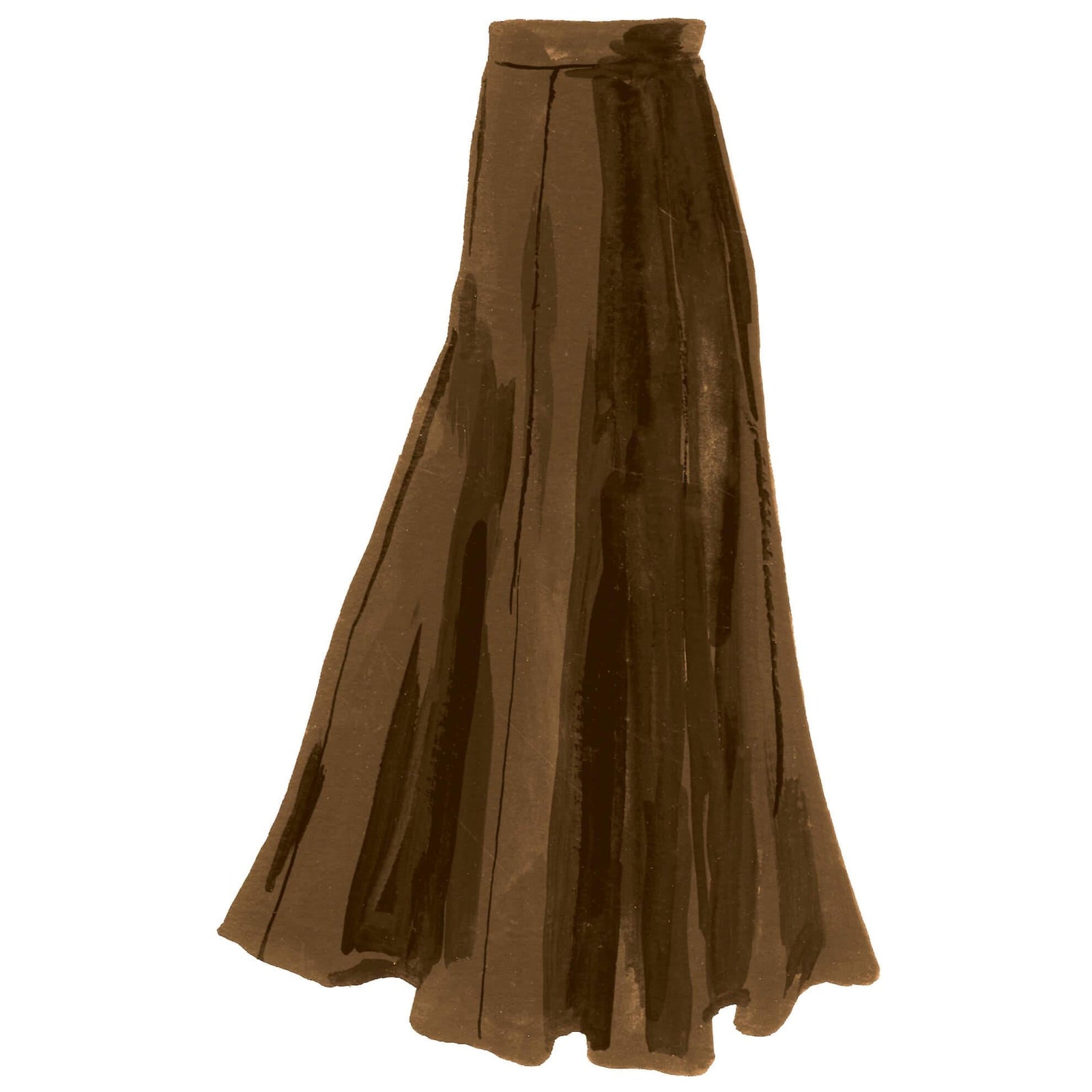 English-Style Trumpet Skirt - The J. Peterman Company