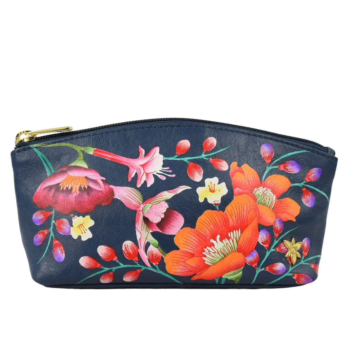 Hand Painted Cosmetic Pouch - The J. Peterman Company