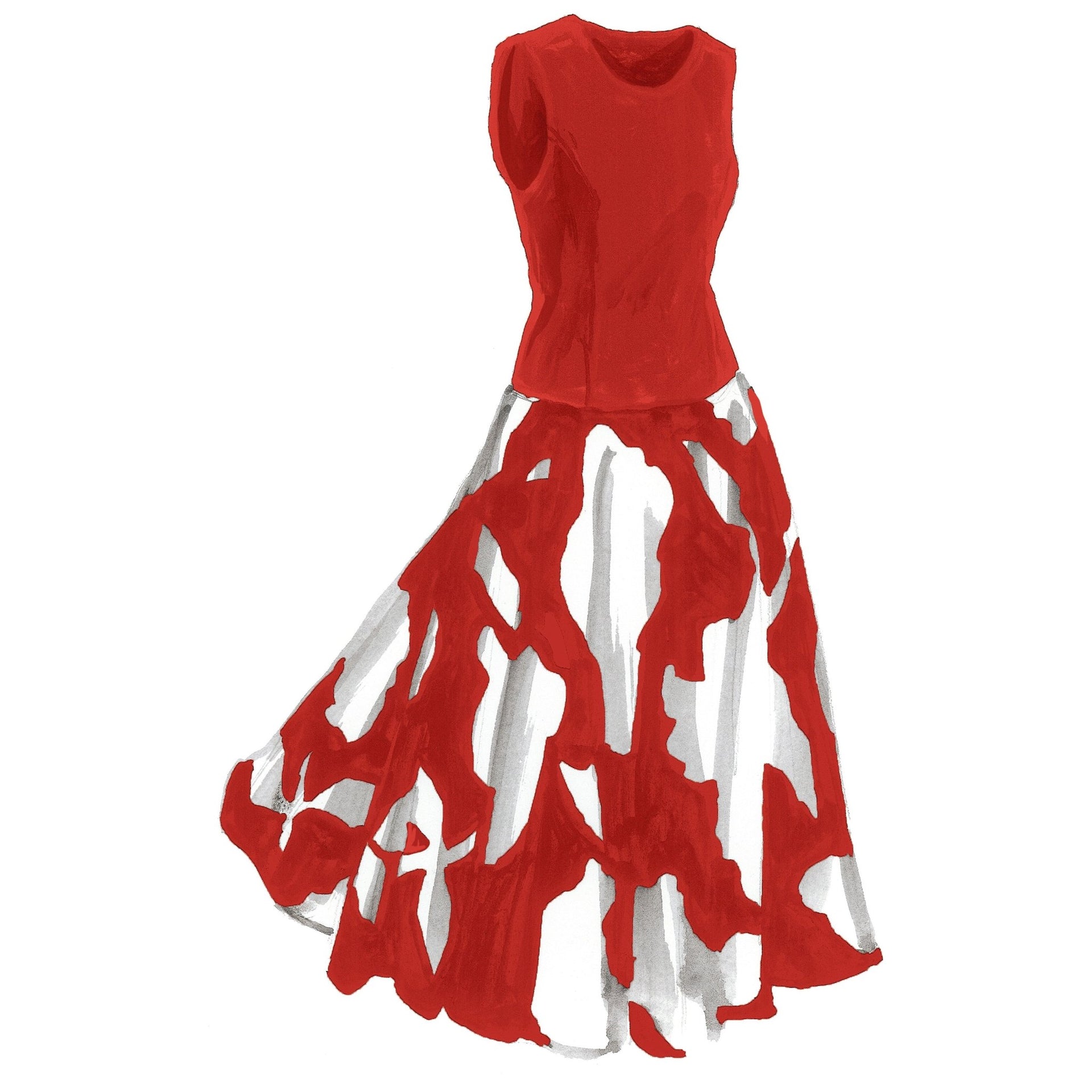 Italian Floral Dress - The J. Peterman Company