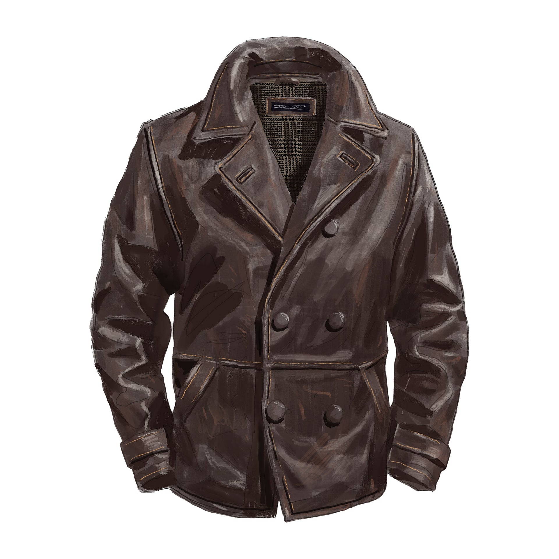 Leather French Dispatch Jacket - The J. Peterman Company