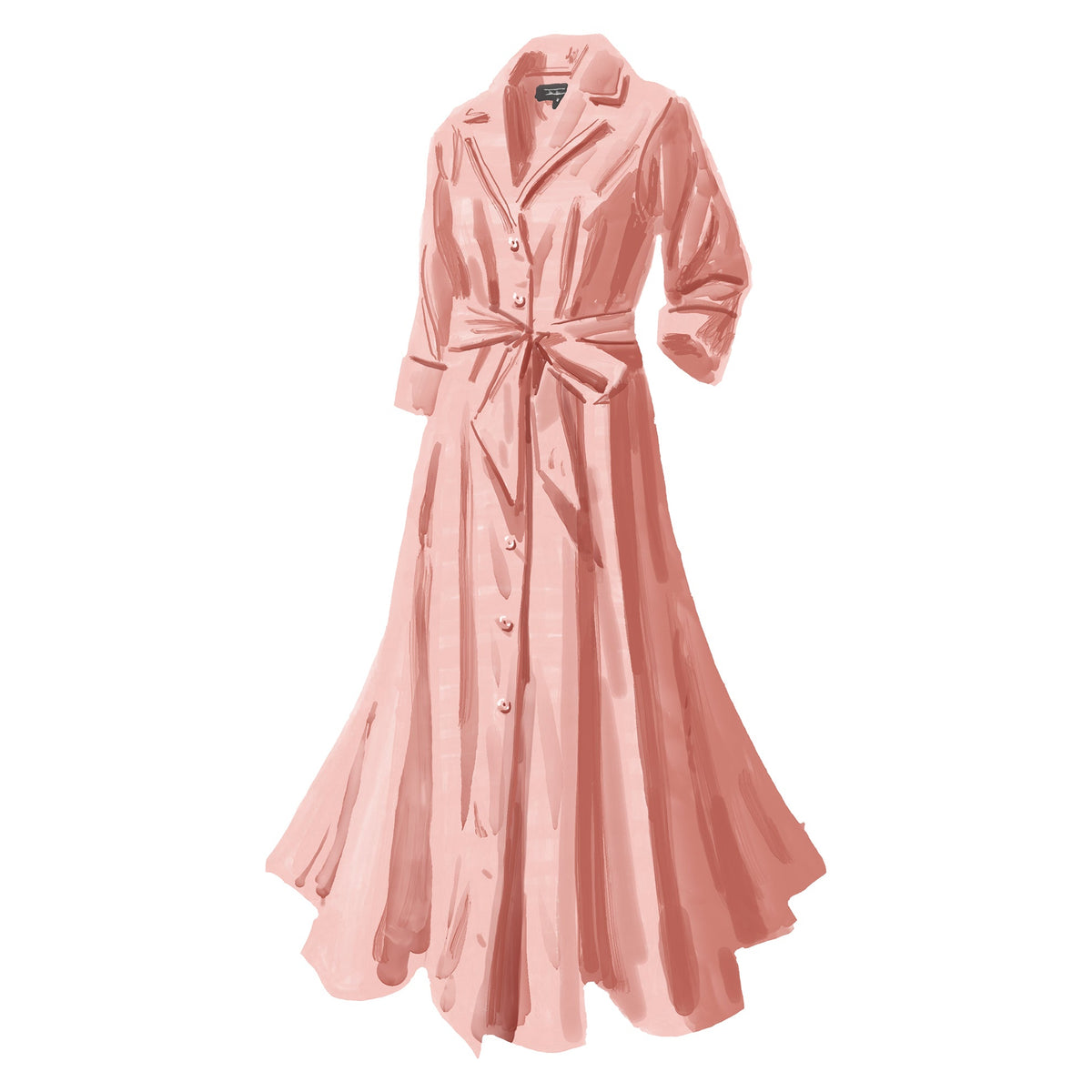 Long-Sleeve 1947 Dress - The J. Peterman Company