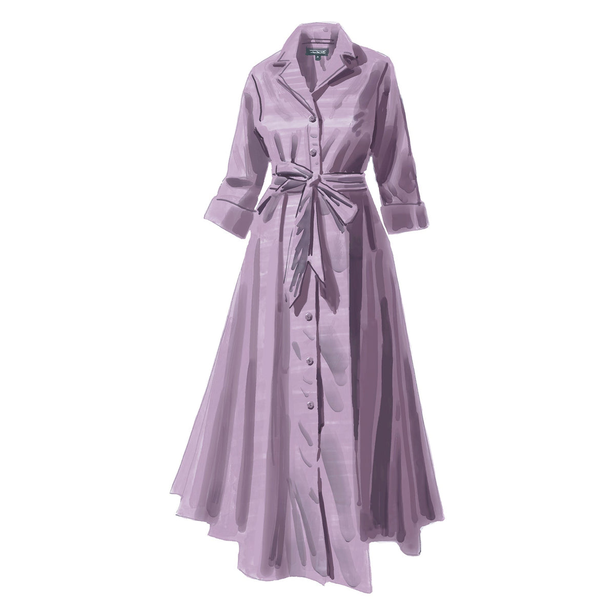 Long-Sleeve 1947 Dress - The J. Peterman Company