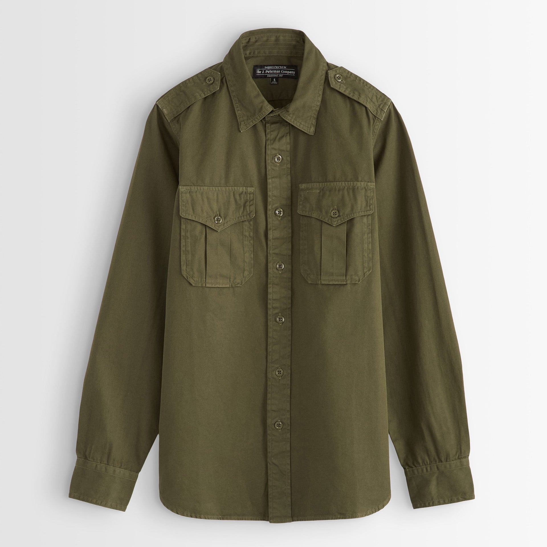 Officer & Gentleman Field Shirt – The J. Peterman Company