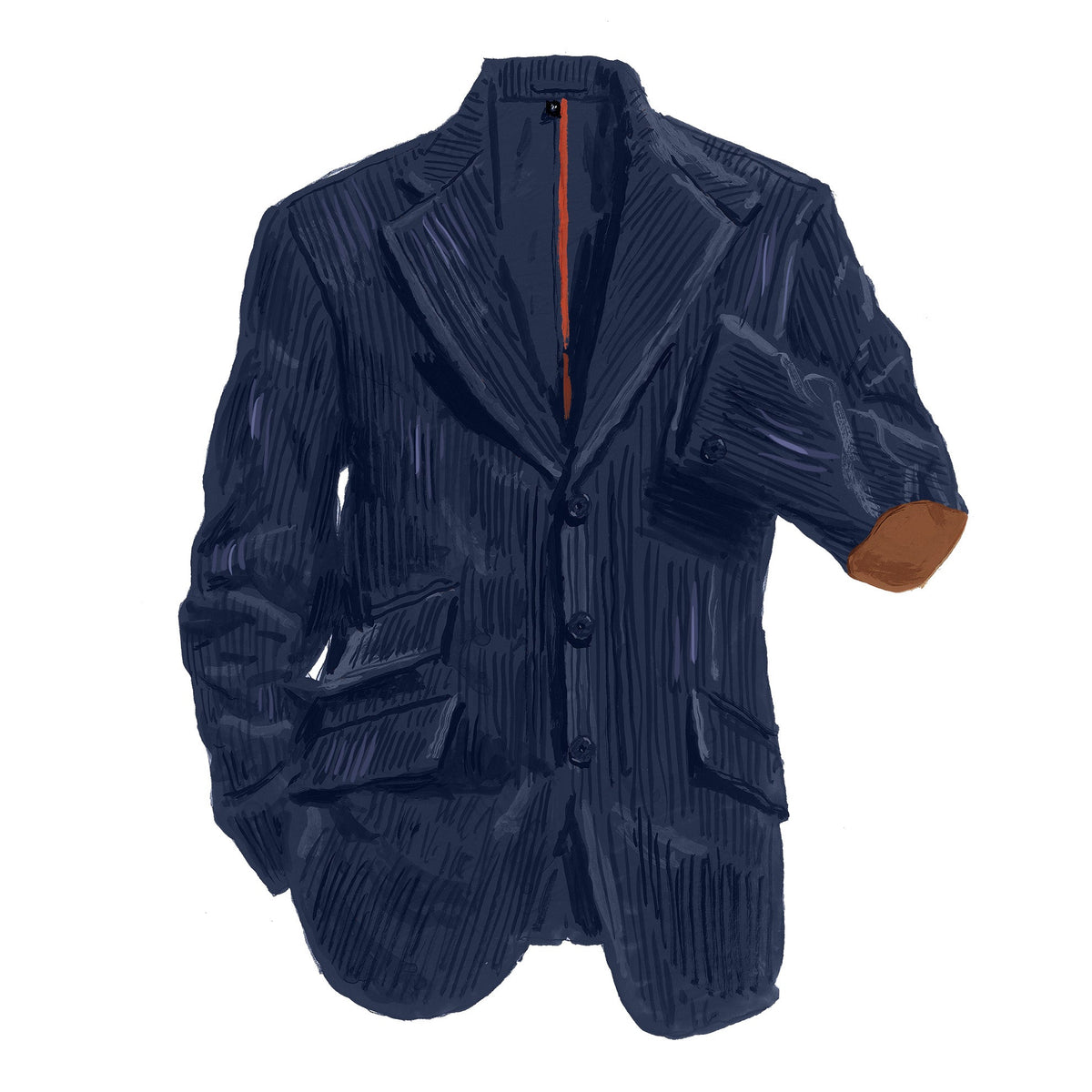 Rotten Row 6 Wale Blazer - The J. Peterman Company