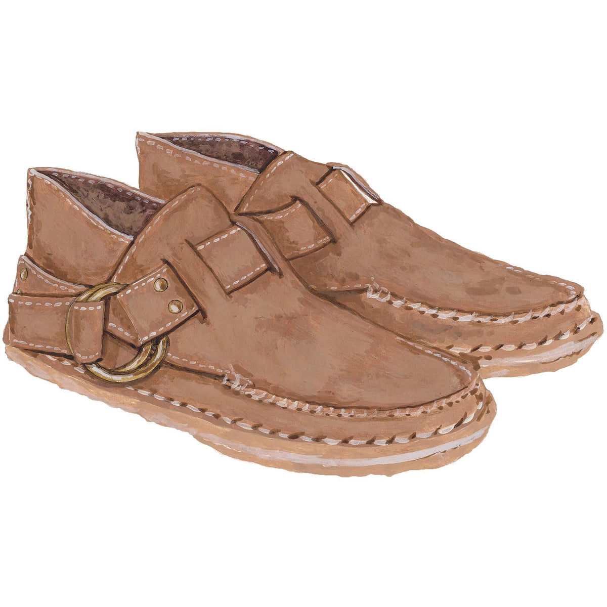 Suede Ring Boots - The J. Peterman Company