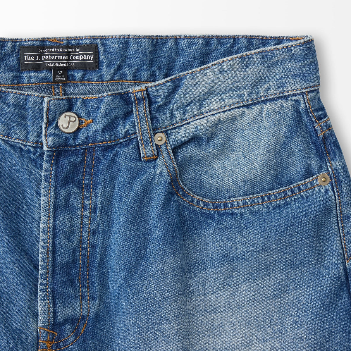 The J. Peterman Denim 5-Pocket – The J. Peterman Company