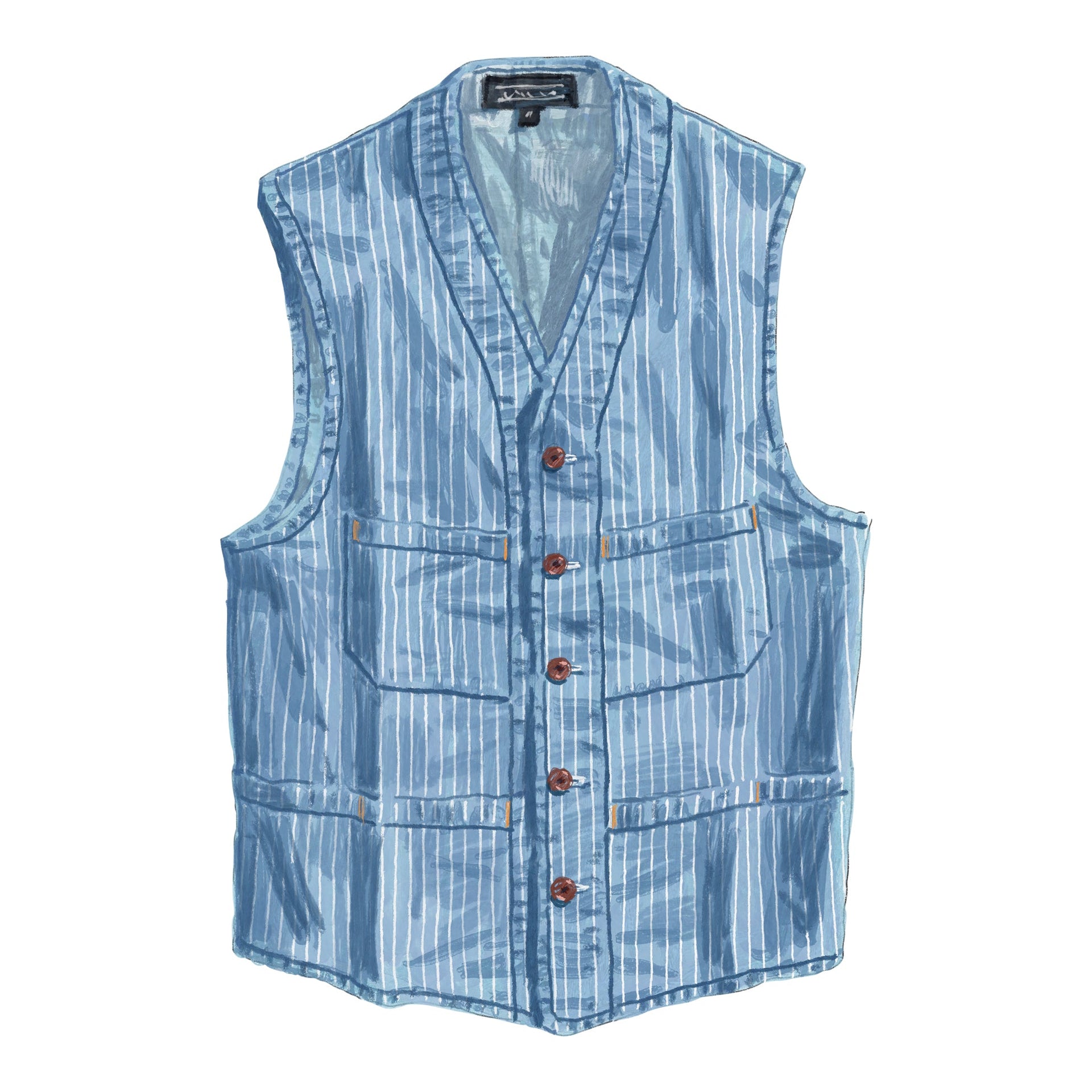 The Out West Wabash Vest – The J. Peterman Company