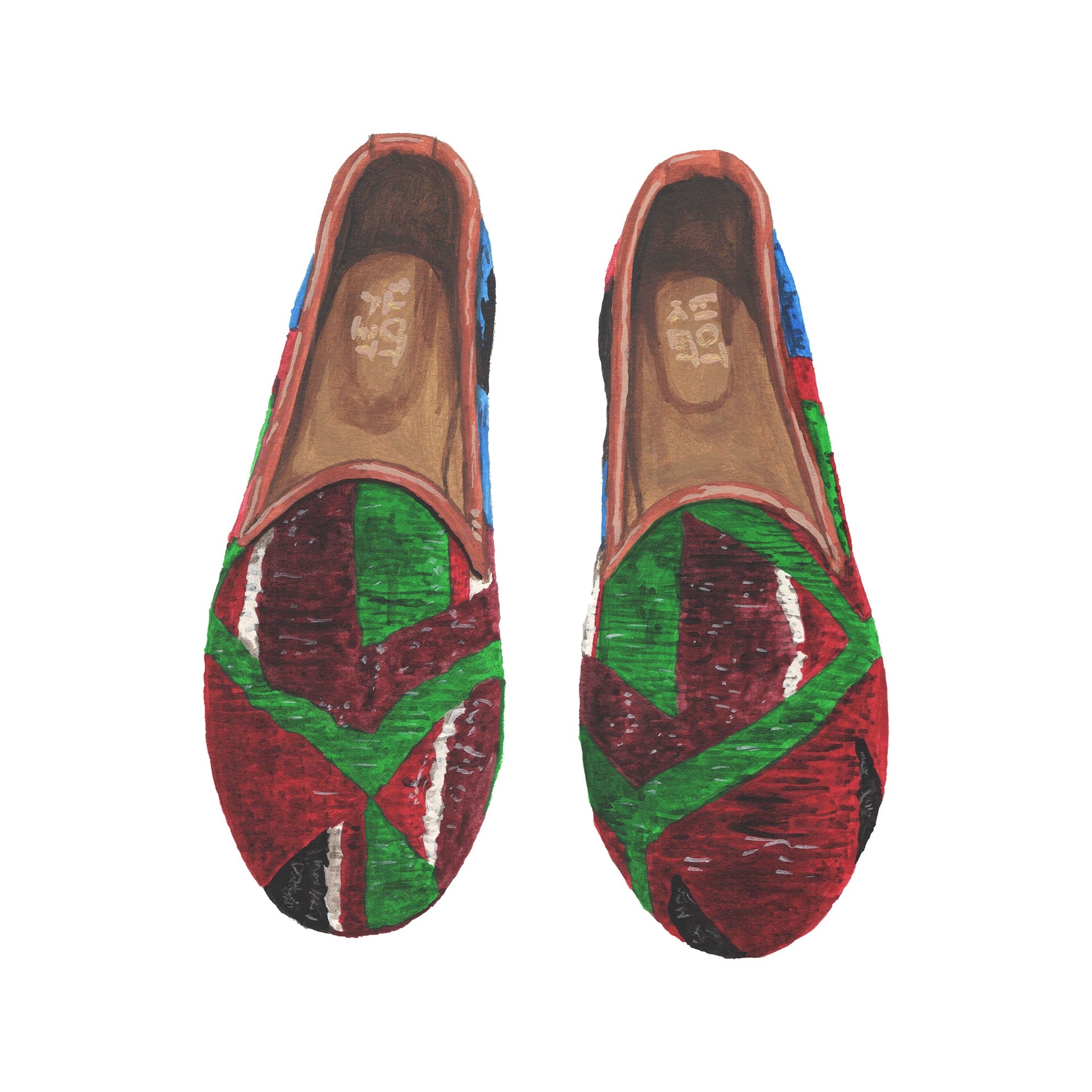 Turkish Kilim Loafers - The J. Peterman Company