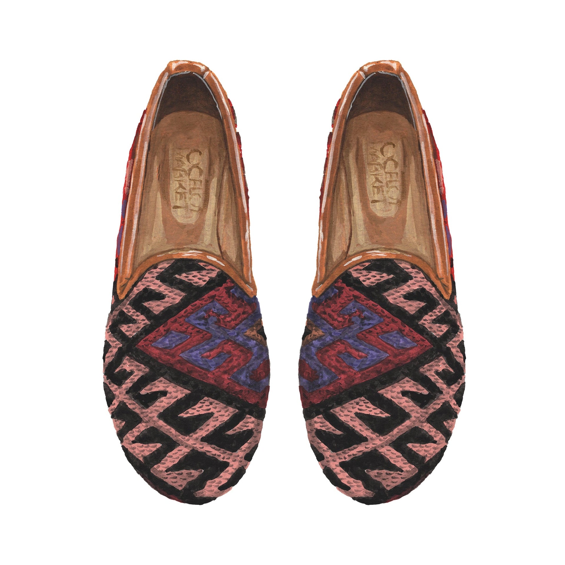 Turkish Kilim Loafers - The J. Peterman Company