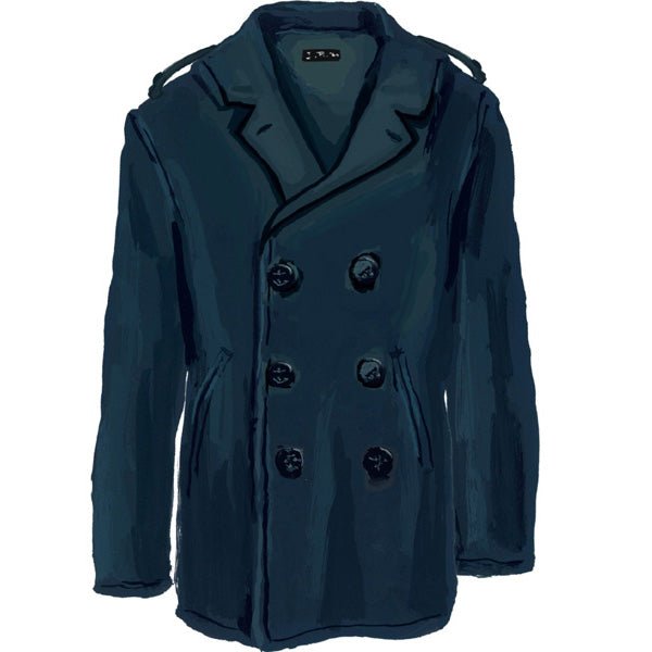 U.S. Navy Peacoat - The J. Peterman Company