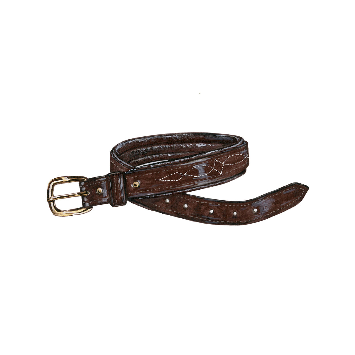 Western English Belt - The J. Peterman Company